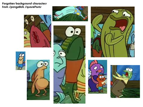 Unusual Characters From Spongebob By Johnbukenas On Deviantart