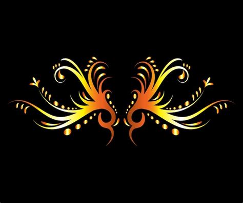 Premium Vector Art Deco Floral Curls And Swirls Ornamental Vector Elements Dividers Or Headers