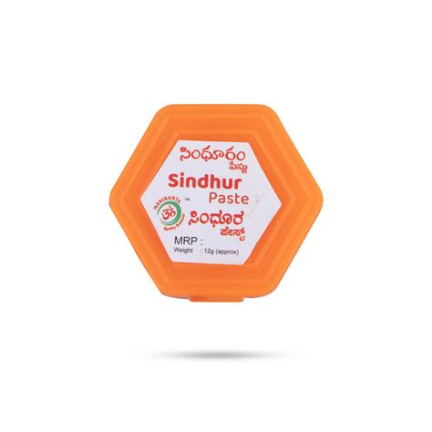 Sindhur Paste 12 Gms Kumkum Tilak Sindoor Paste For Women — Giri