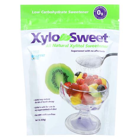 Xlear Xylosweet Non Gmo Xylitol Sweetener Natural Sugar Substitute