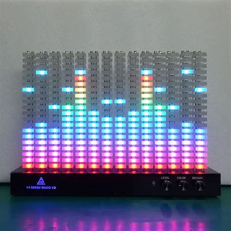 Miumaeov Spectrum Analyzer Segment LED Display Sound OFF