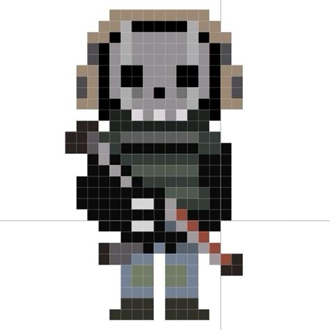 Ghost Pixel Art