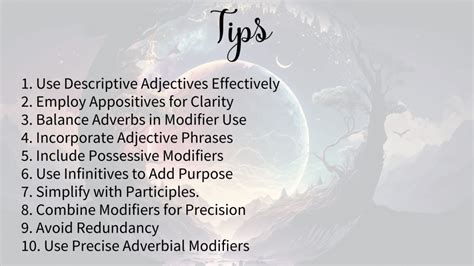 Mastering Modifiers Of Complements And Modifiers — Funny Face Fiction