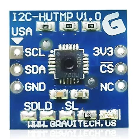 I2c Humidity And Temperature Sensor Gravitech Thai Thailand