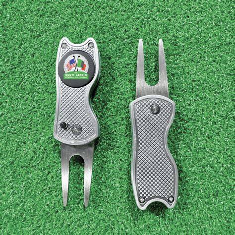 Custom Divot Tools Personalized Golf Ball Repair Tool Groovy Golfer