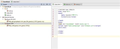 how to add jquery code in webstorm off topic codecademy forums