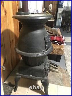 Pot Belly Wood Burning Stove Cast Iron Stove
