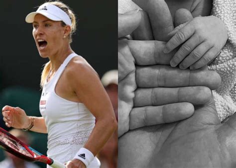 Angelique Kerber And Partner Franco Bianco Welcome Liana Their First