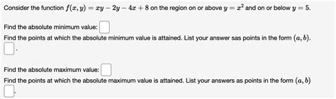 [solved] consider the function f x y x y 2 y 4 x 8