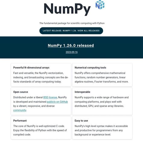 Numpy A Power For Data Science Nadeem Khan Posted On The Topic