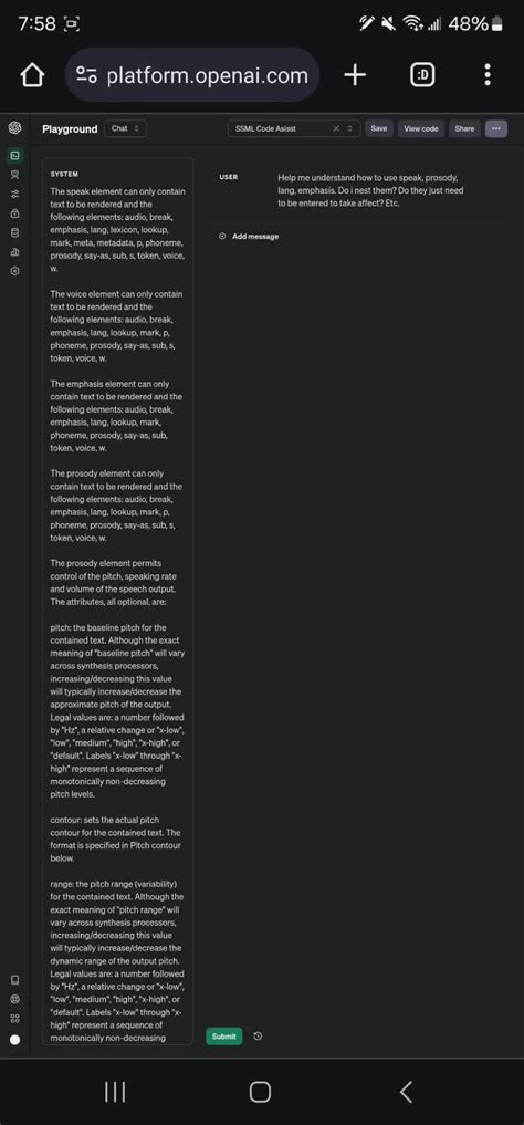Playground No Longer Usable On Mobile Ropenai