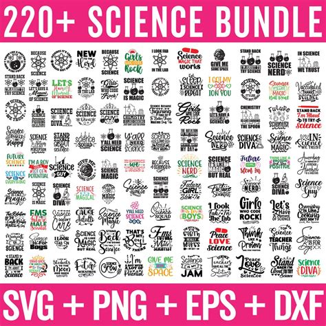 Science Svg Bundle Science Svg Cutting Files Science Shirt Svg