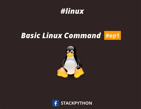 Basic Linux Command 1 เรยนรการใชงานเบองตน STACKPYTHON