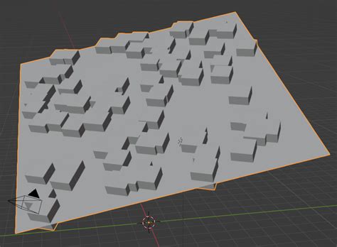How To Remove Overhanging Objects In Geometry Nodes Blender Stack