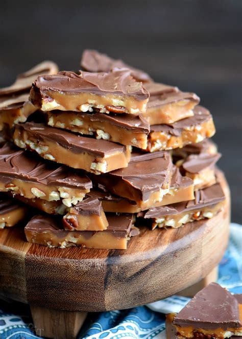 Homemade Chocolate Covered Toffee