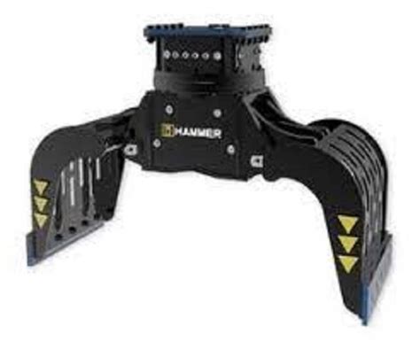 Excavator Grapple Cast Iron And Mild Steel Semi Automatic With Color