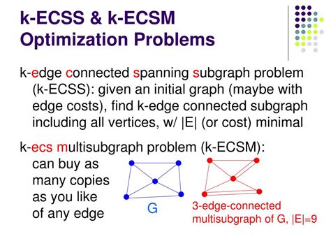 Ppt Algorithms And Lps For K Edge Connected Spanning Subgraphs Powerpoint Presentation Id2077909