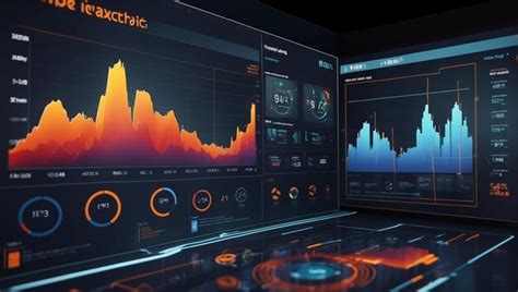 premium photo a dashboard with graphs charts and other data