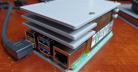 Raspberry Pi Minimalist Stacking Case Por Jim Descargar Modelo Stl Gratuito