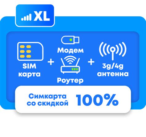 Комплект оборудования для интернета XL по выгодной цене | GIGAsim