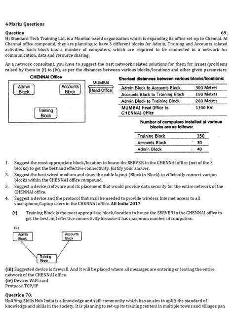 Network 4 Mark Question Pdf