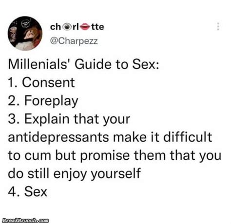 Millennials Guides To Sex Breakbrunch