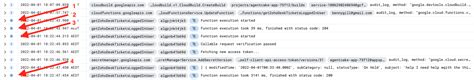 What Do These Firebase Google Cloud Function DEBUG Severity Logs Mean Stack Overflow