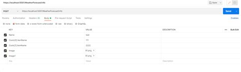 c list of objects and image is not being passed registered with