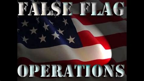 a short history of false flag operations