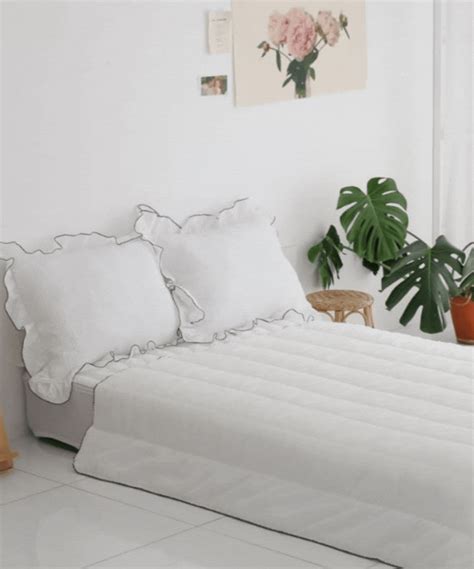 [여름이불] 프리미엄 얇은 여름 이불️ 화이트 시어커서 스노우리플 차렵이불 통기성 간절기 사계절 에이블리