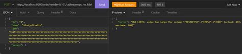 rest apis and table inserts the definitive guide for oracle