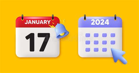 17th Day Of The Month Icon Event Schedule Date Calendar Date 3d Icon