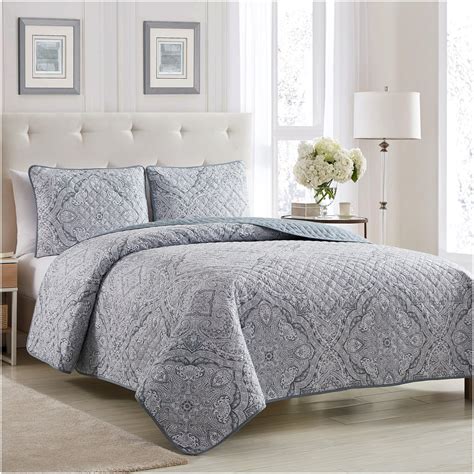 Mellanni Bedspread Coverlet Set Medallion Zen Reversible Bedding