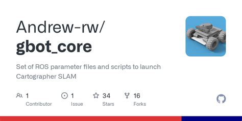 Github Andrew Rwgbotcore Set Of Ros Parameter Files And Scripts To