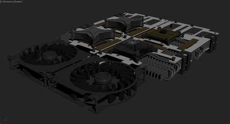 Electronic Circuit Board 3d Model 100 Max Free3d