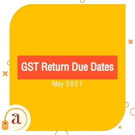 GST Return Due Dates May Onlineideation