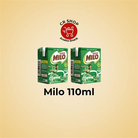Nestle Milo Choco Drink 110ml Lazada Indonesia