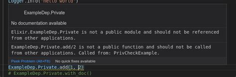 Privcheck Library To Check For Private Api Usage In Elixir
