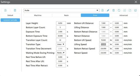 First Calibration Test Saturn Elegoo Abs Like R Resinprinting