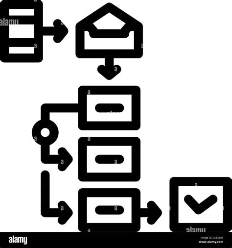 Campaign Production Deployment Line Icon Vector Campaign Production Deployment Sign Isolated