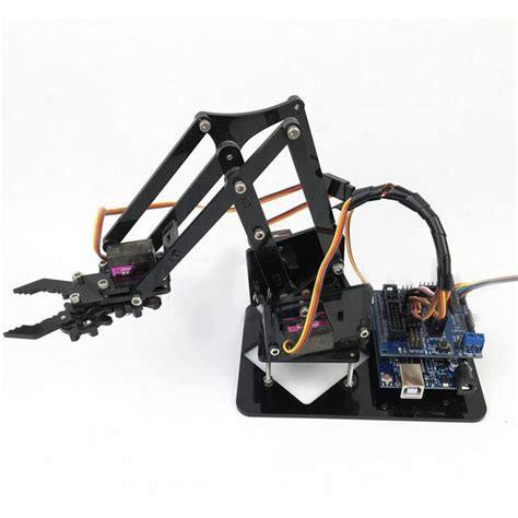 Robots 4dof Robot Arm With Remote Control Ps2 Self Assemble With