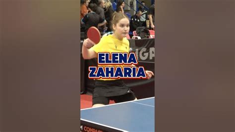 Elena Zaharia is the Table Tennis SUPERSTAR of AEK 🏓 💫 - YouTube