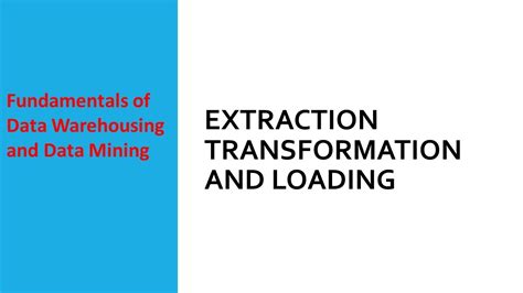 What Does Extraction Transformation And Loading Mean Billosustainable