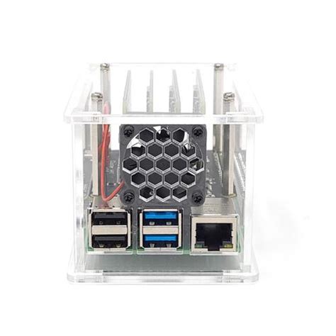 Cluster Hat Case For Raspberry Pi 4 Pishopca