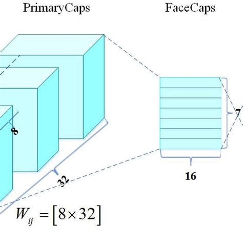 specific structure and parameters of capsules in the e2‐capsnet
