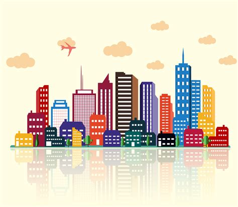 City Vector Art Icons And Graphics For Free Download