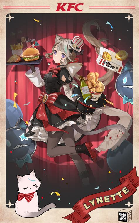 Issign Lynette Genshin Impact Lynette Kfc Genshin Impact Lyney
