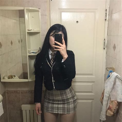 빠른 저장에 있는 Asdf님의 핀 여자 교복 청소년 여자 패션 교복 스타일