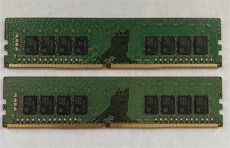 32GB SAMSUNG (2x16GB) PC4-2400T-UB1-11 DDR4 DESKTOP MEMORY M378A2K43CB1 ...