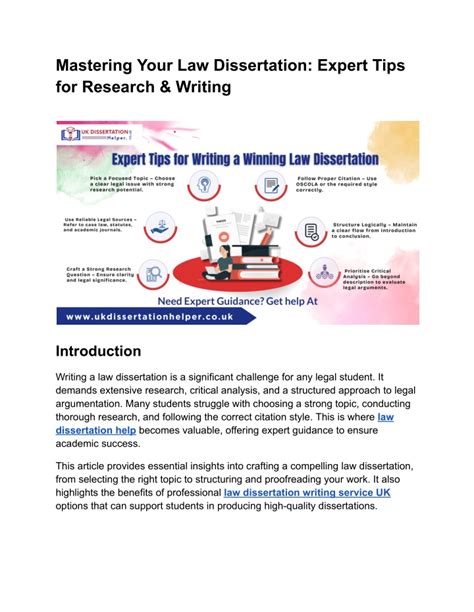 Ppt Mastering Your Law Dissertation Expert Tips For Research